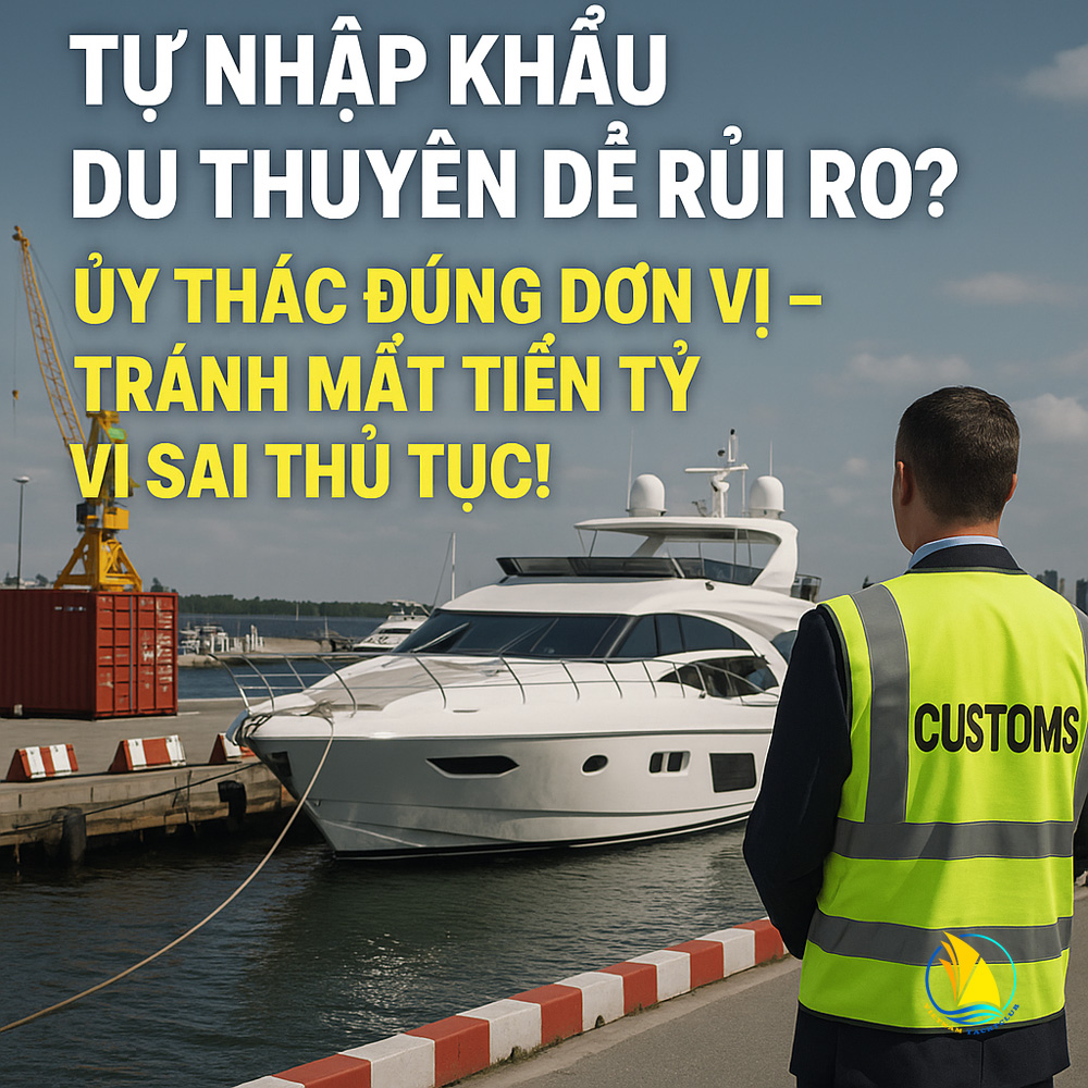 Tự Nhập Khẩu Du Thuyền Dễ Rủi Ro? Ủy Thác Đúng Đơn Vị - Tránh Mất Tiền ...